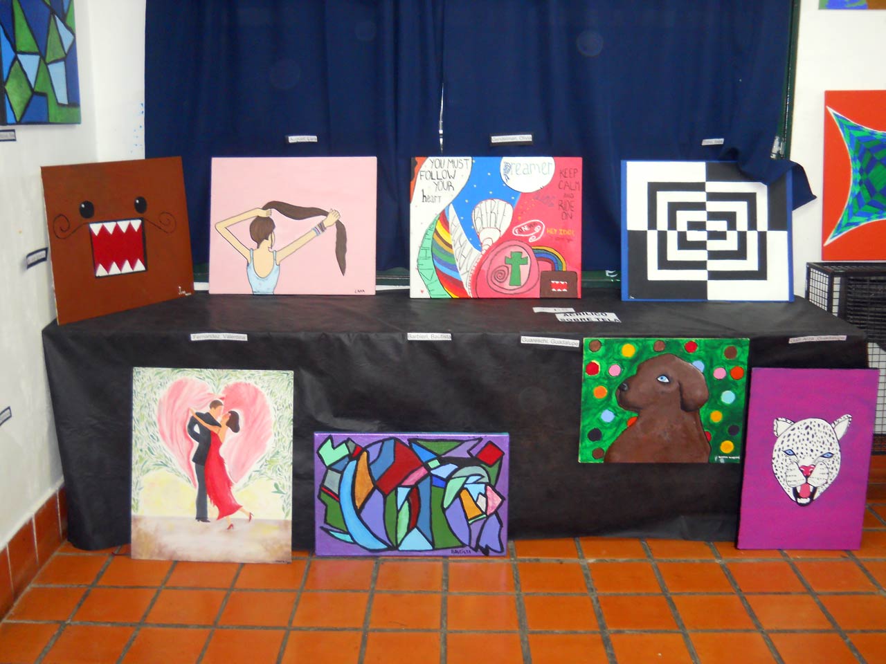 Muestra de Artes Plásticas en Secundaria - Colegio Babar - Colegio Bilingüe
